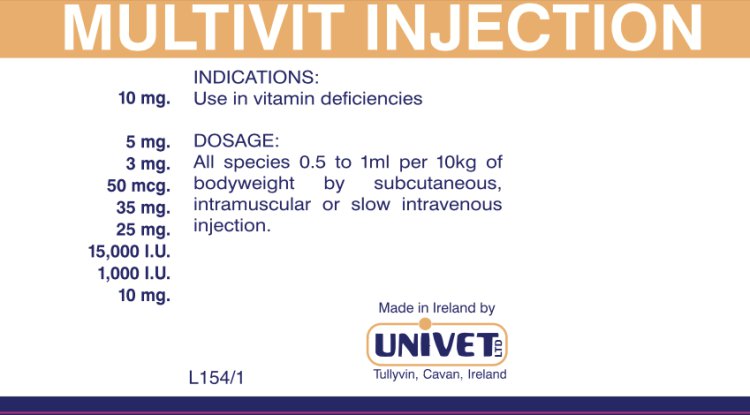 Multivit Injection - Công ty TNHH E.P.S Việt Nam